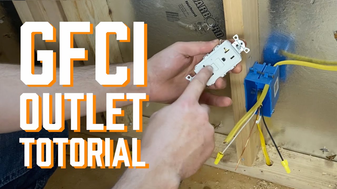 Installing GFCI Outlets - YouTube