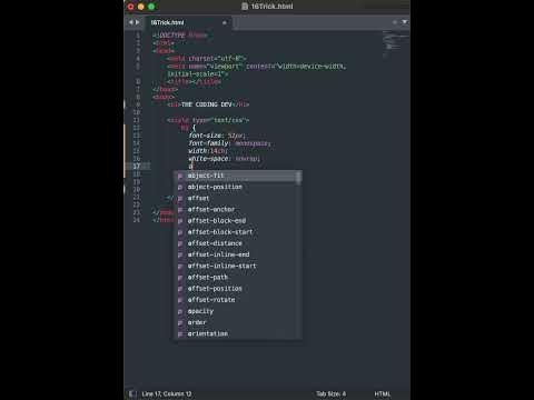 18/100 CSS Tricks: Animation and Effects #css #html #coding #tricks #webdevelopment - YouTube