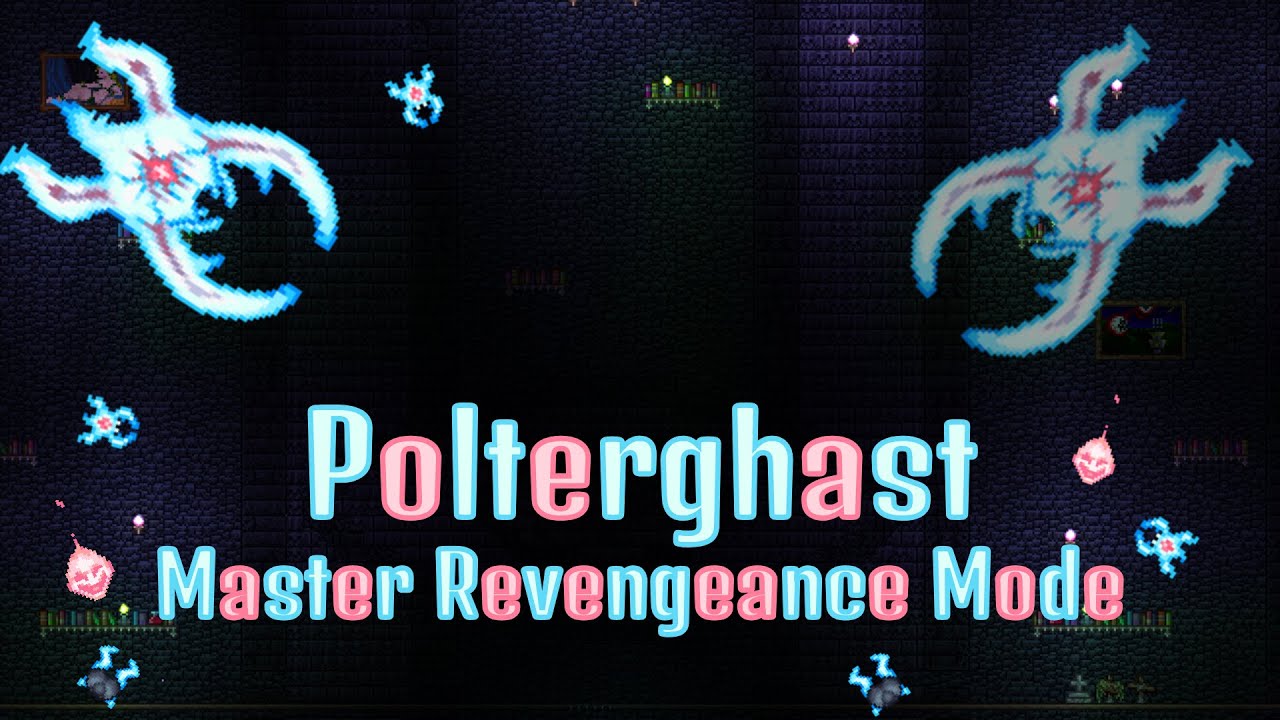 Terraria Calamity Mod - Polterghast Master Revengeance Mode - YouTube