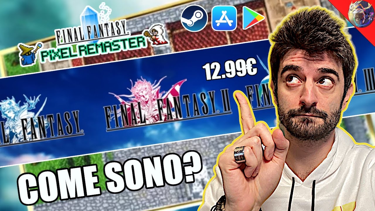 Come Sono i nuovi FINAL FANTASY PIXEL REMASTER? [FFI FFII FFIII ...