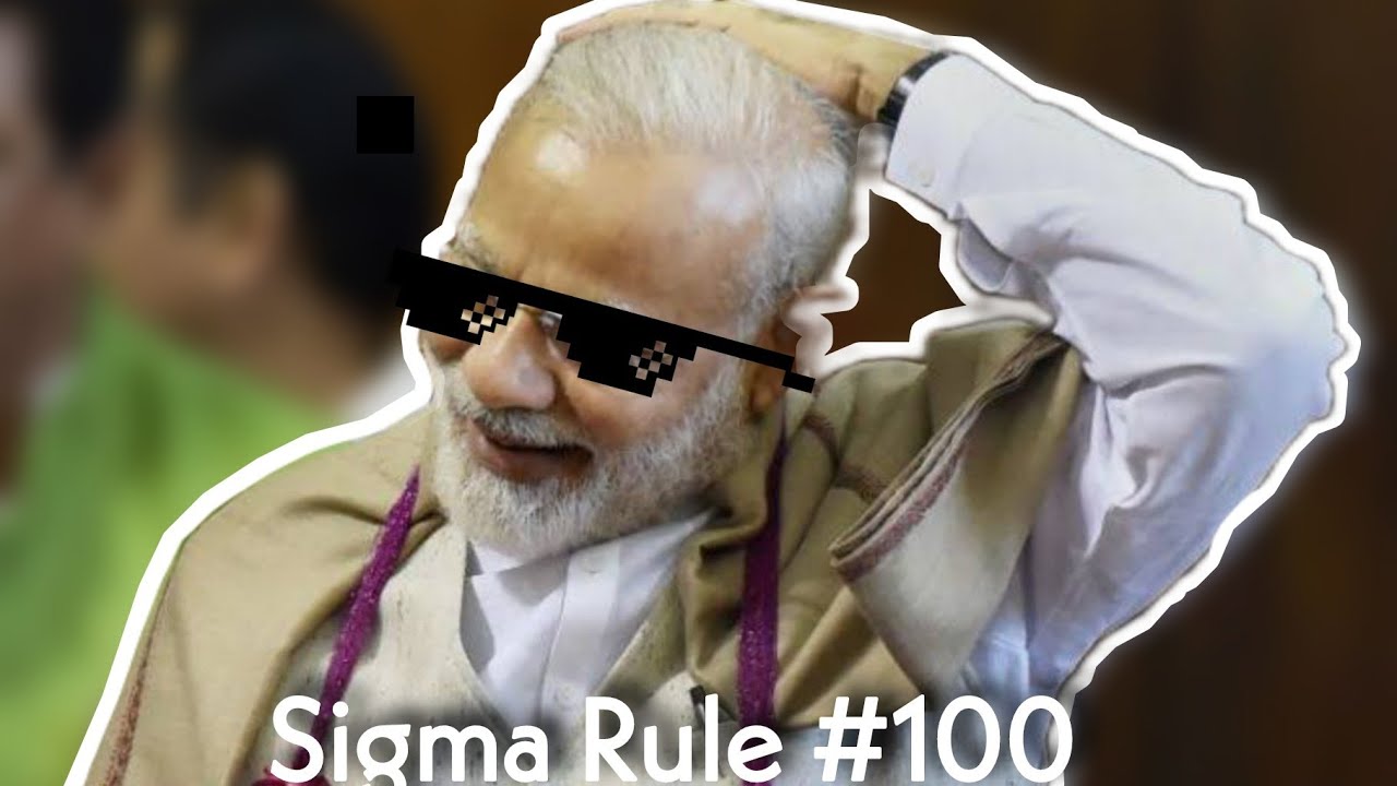 SIGMA RULE MODI || SIGMA MALE || - YouTube