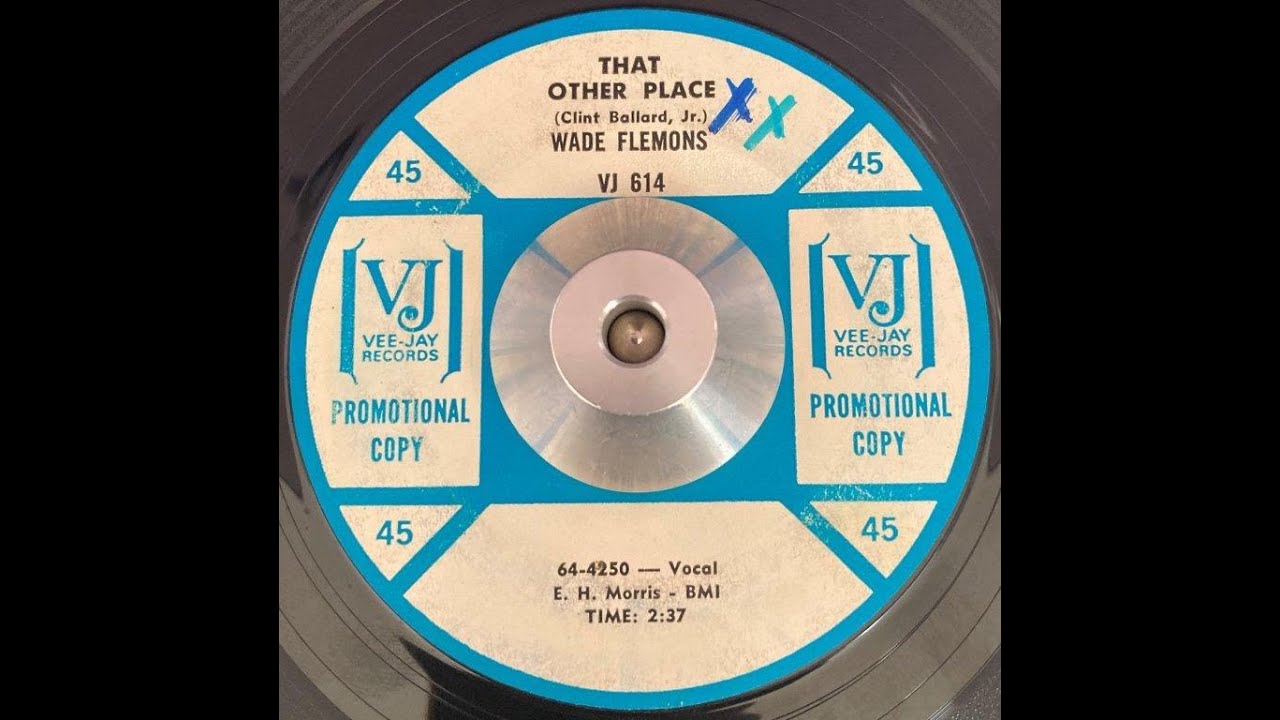 Wade Flemons That Other Place - YouTube
