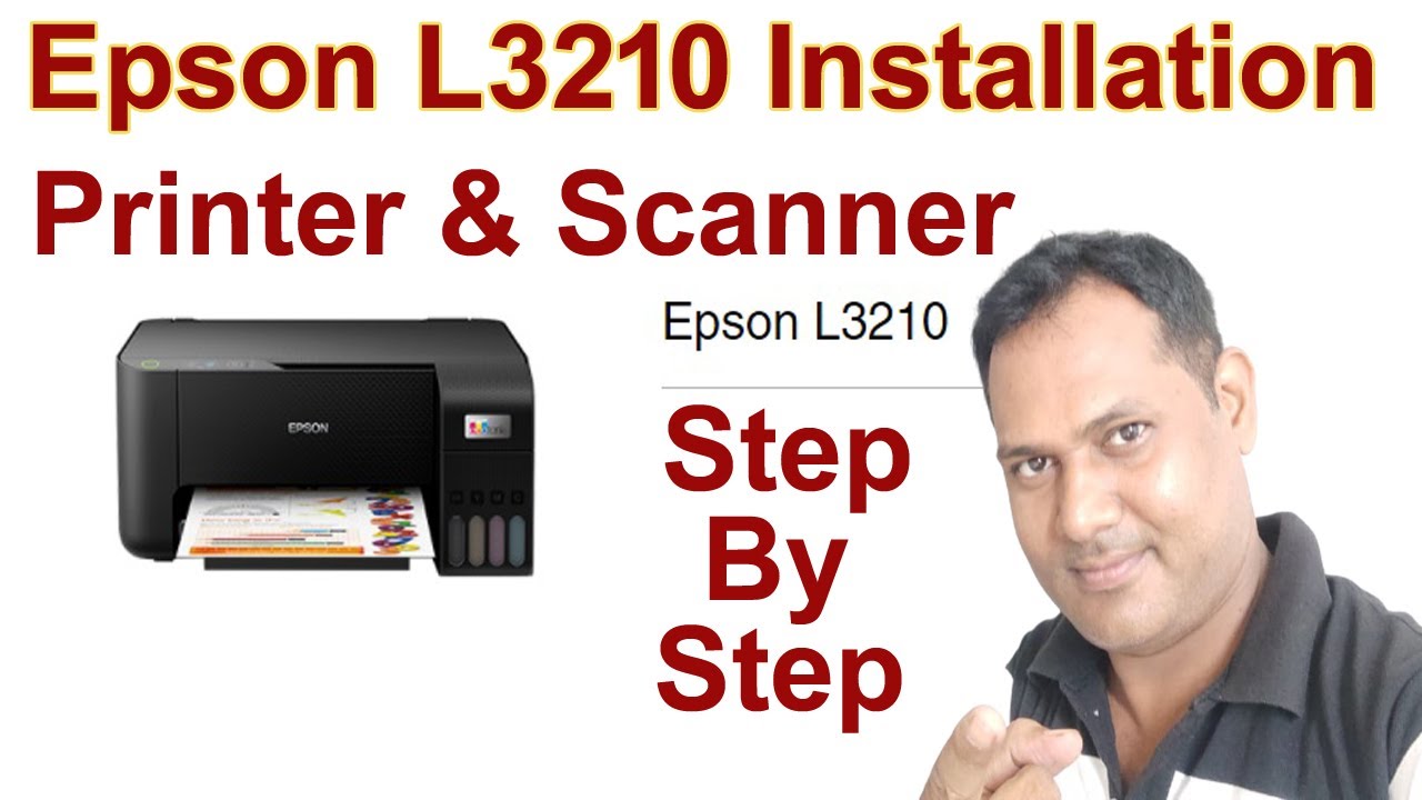 Epson L3210 Installation Printer And Scanner Driver Epson L3210