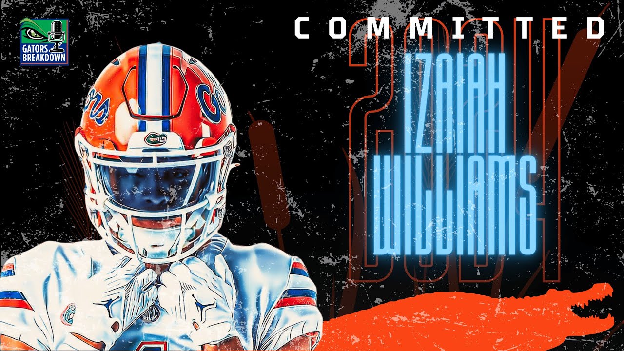 The Florida Gators grab commitment from four star WR Izaiah Williams ...