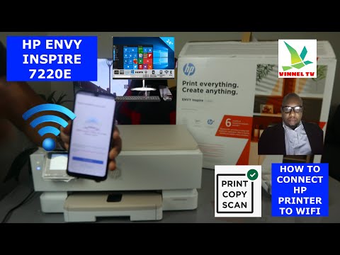 HOW TO CONNECT HP PRINTER TO WIFI - YouTube