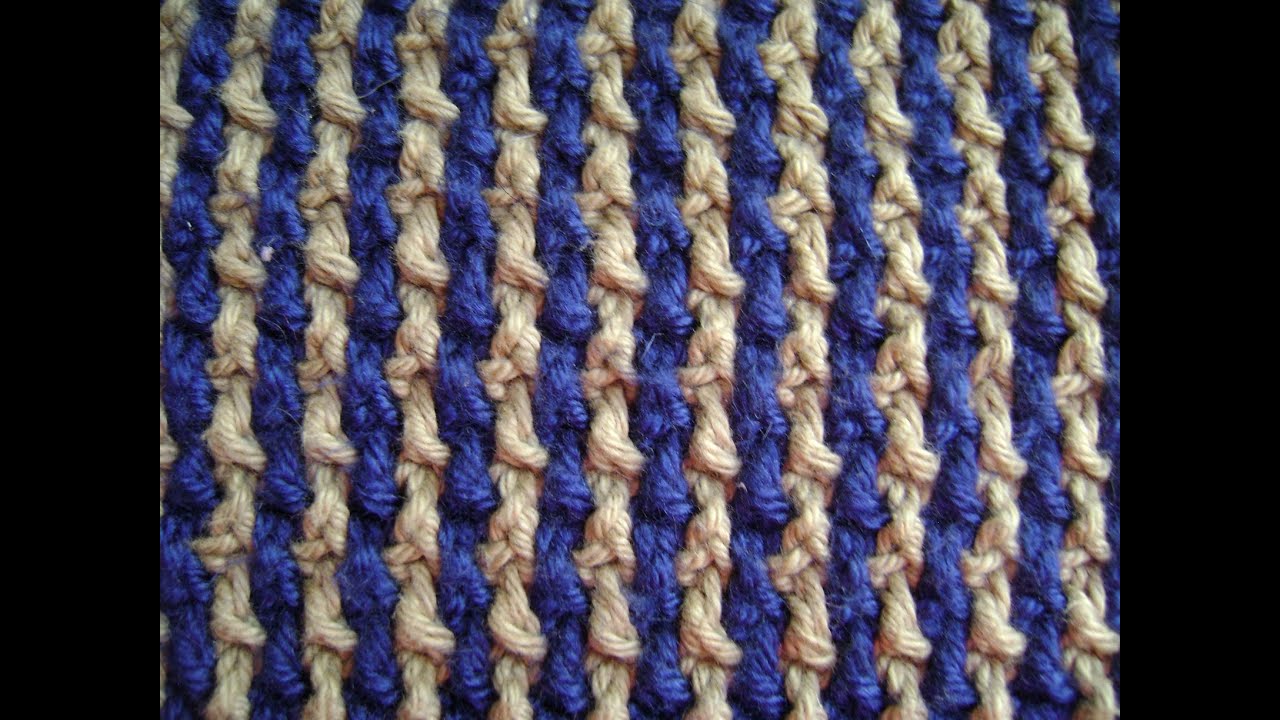 Interlocking Crochet™ - Rows & Columns - YouTube