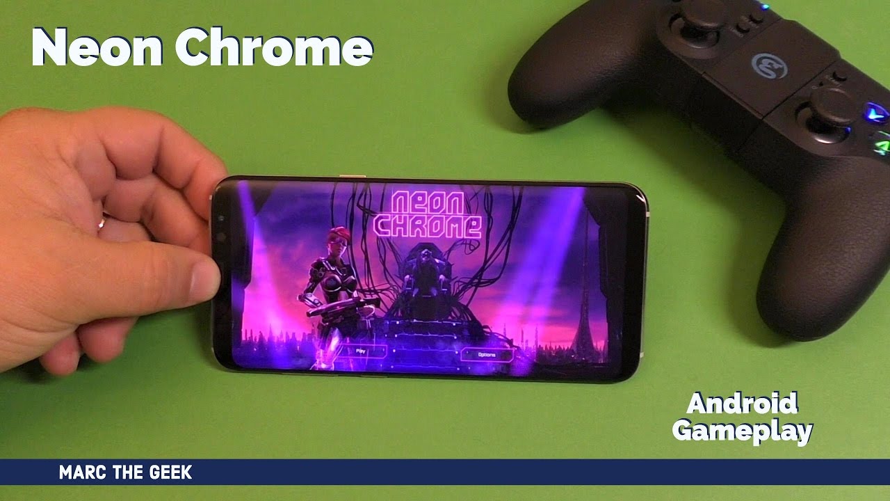Neon Chrome Android Gameplay - YouTube