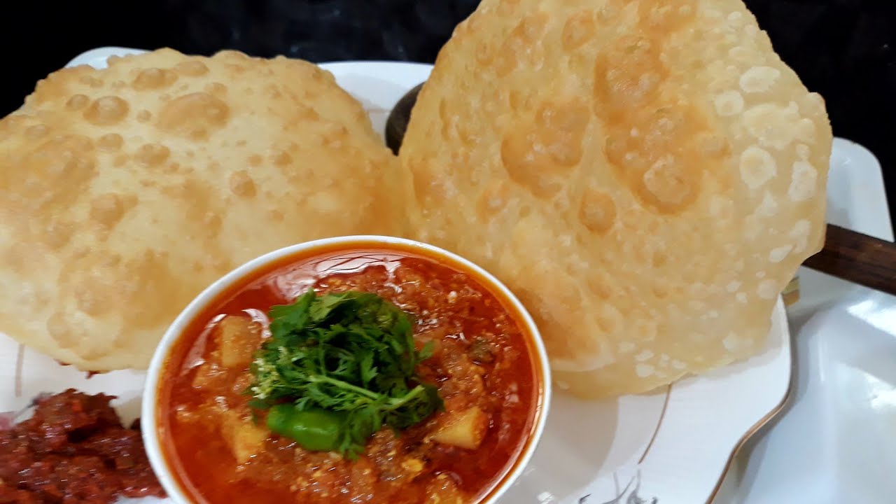 Saag puri resturant style||sunday special||easy recepie - YouTube