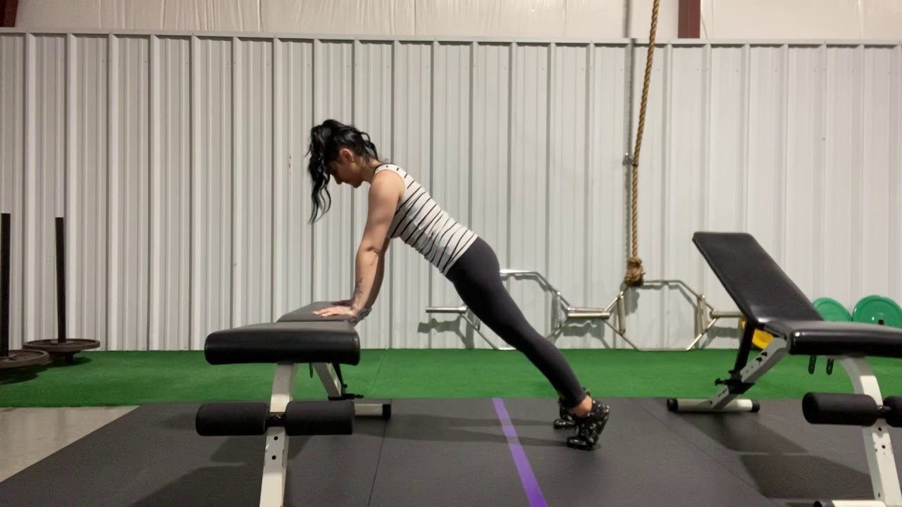Hands Elevated Plank - YouTube