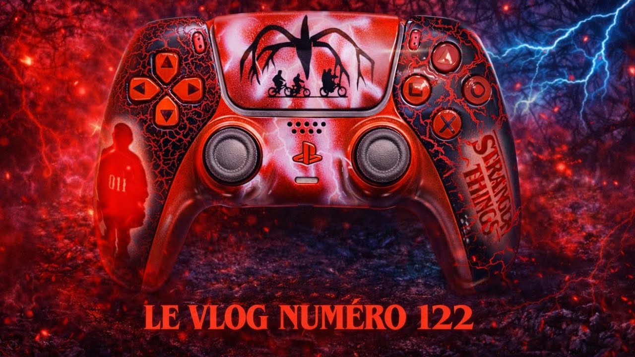 🎮 Vlog 122 : Custom PS5 Stranger Things – L’Atelier dans l’Upside Down ...