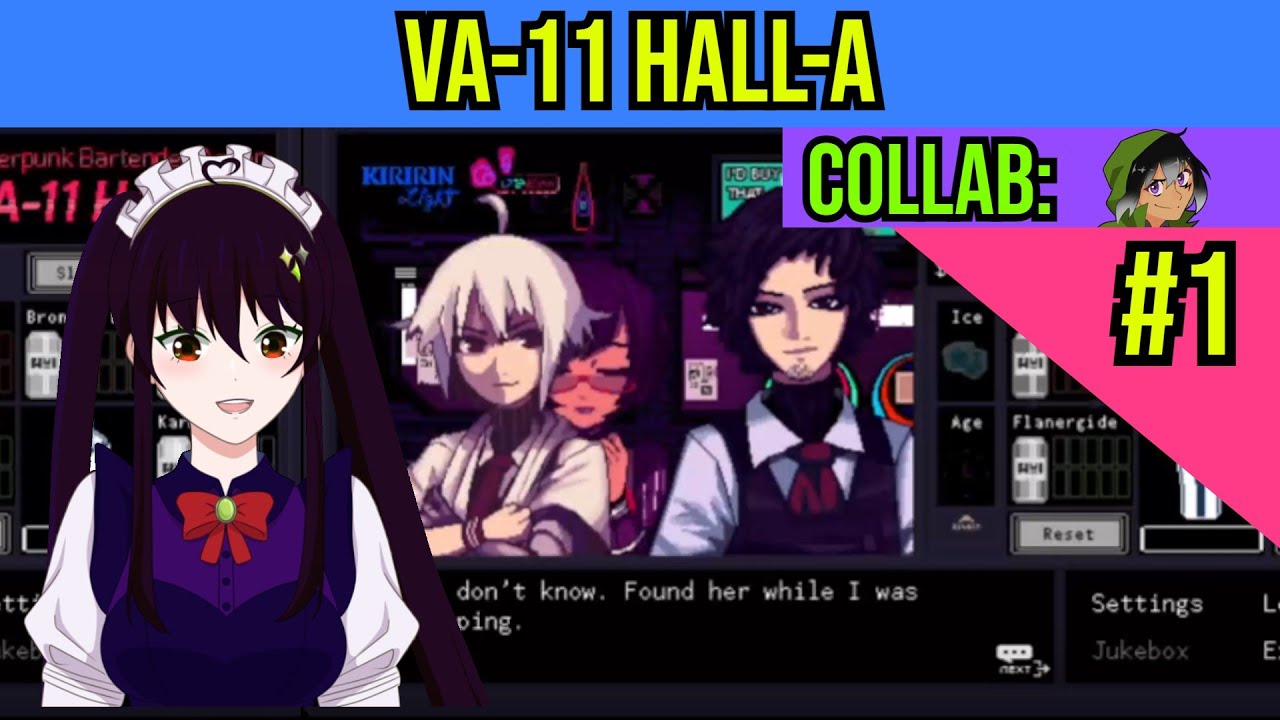 Time to Mix Drinks and Change Lives~! (VA-11 Hall-A) - YouTube