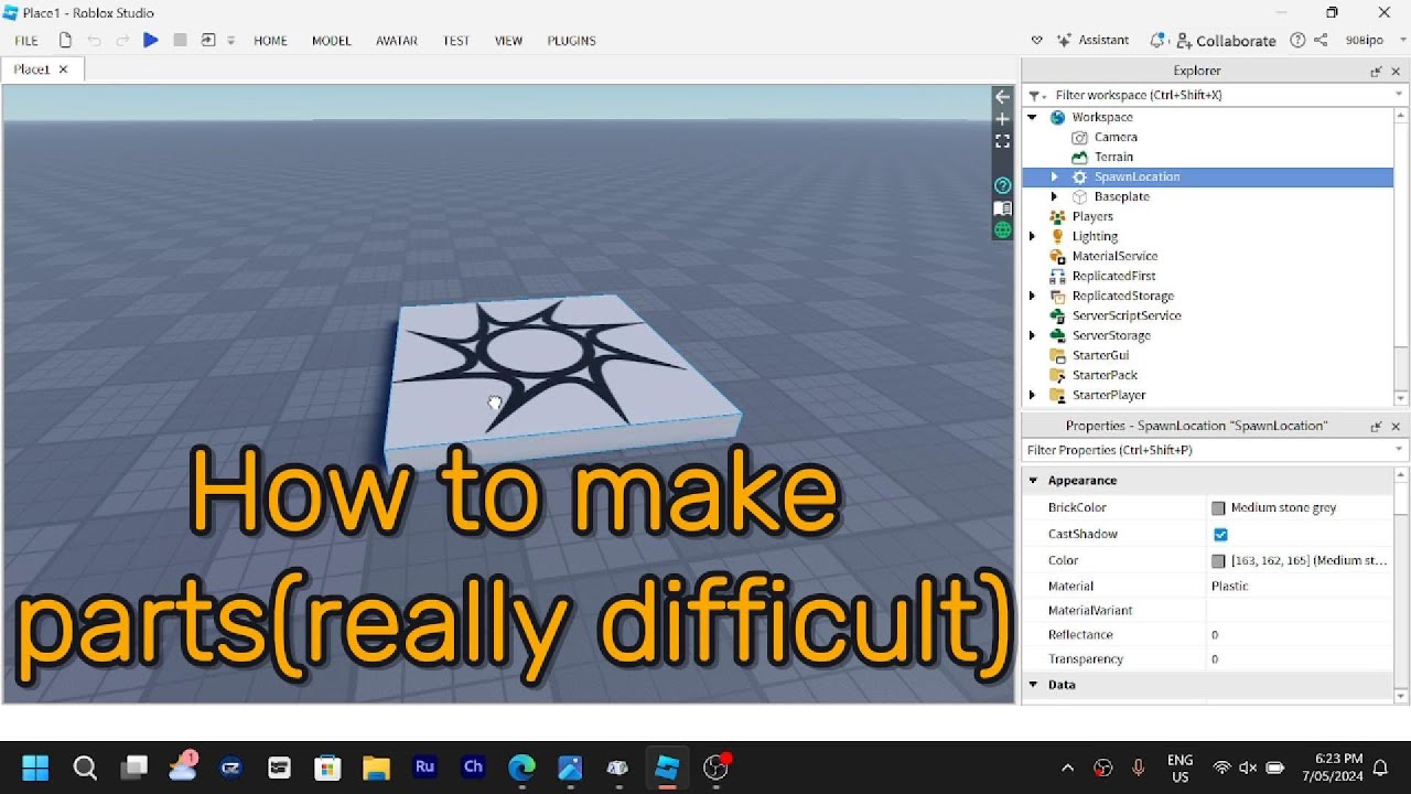 How to make parts (INSANELY DIFFICULT) - YouTube