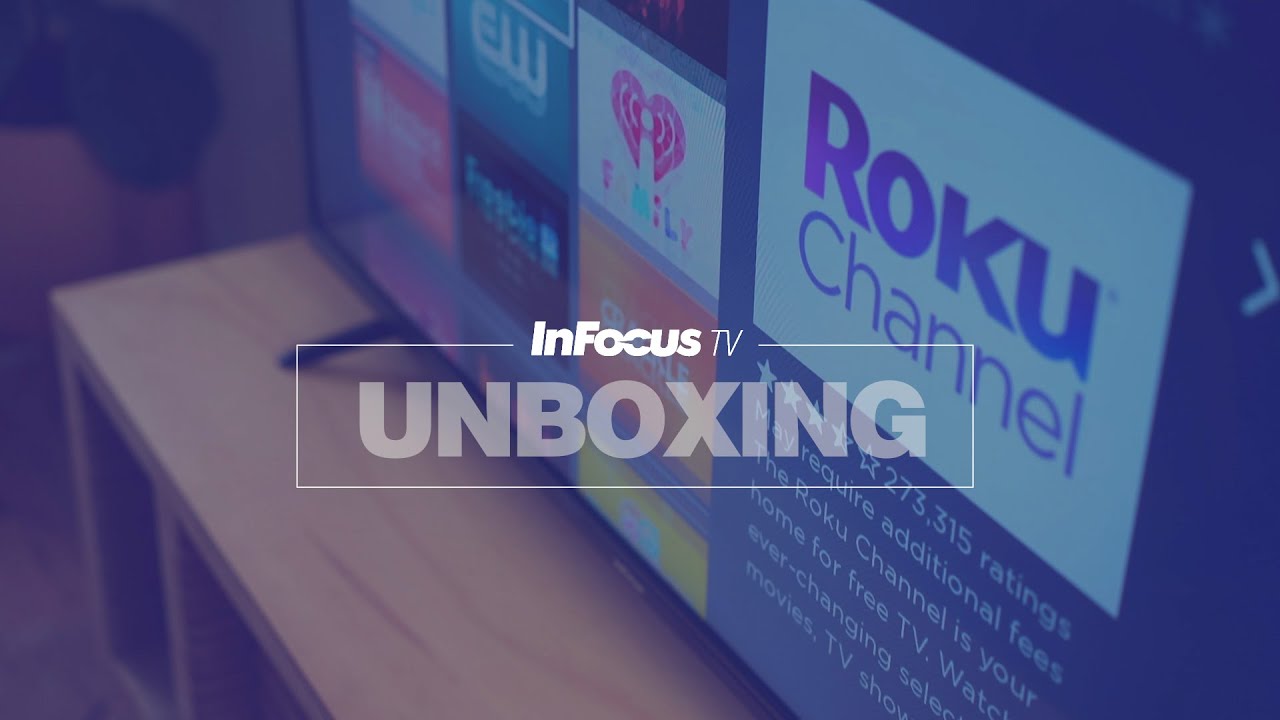 Unboxing - InFocus 45" Classic Series Roku TV - YouTube