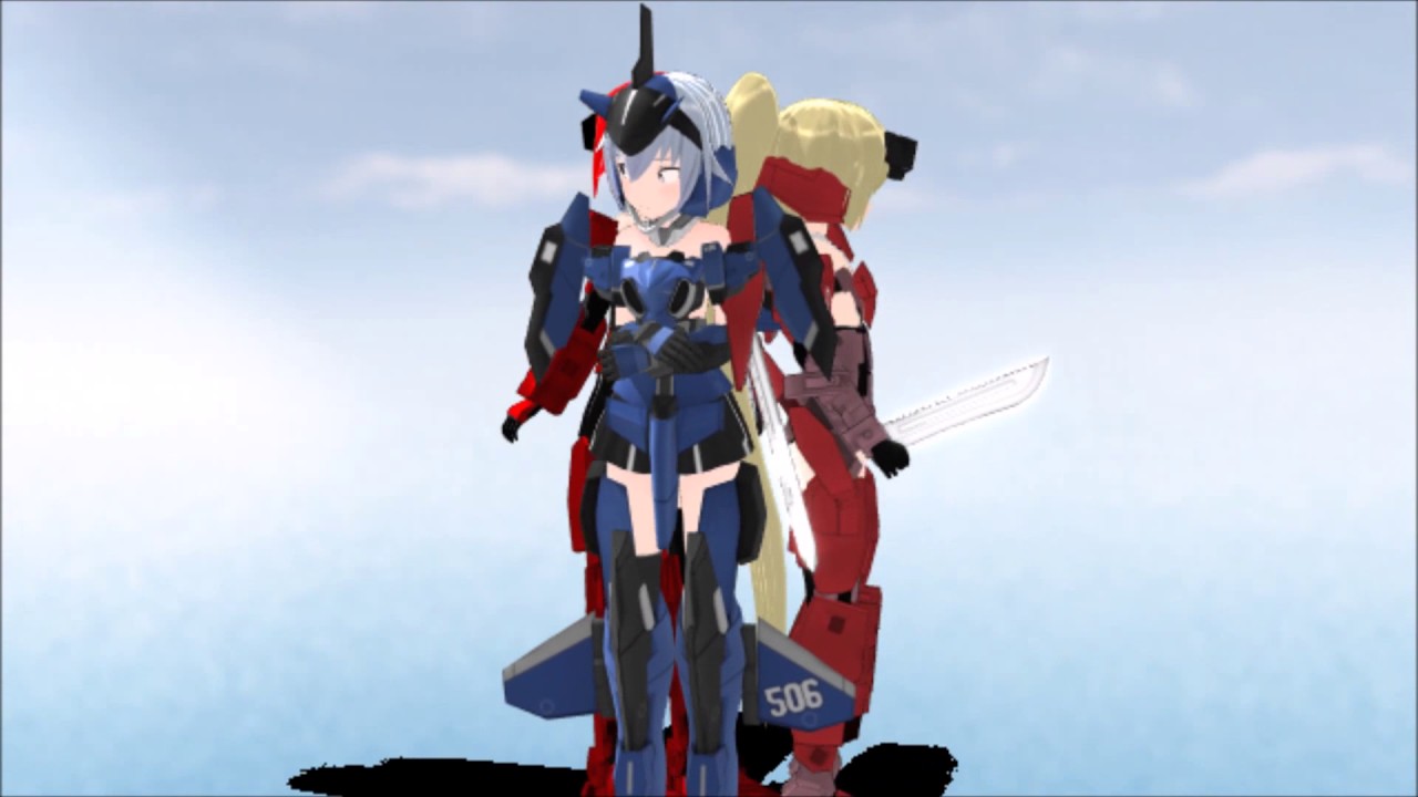[MMD FA:G] Frame arms girl opening no copyright - YouTube