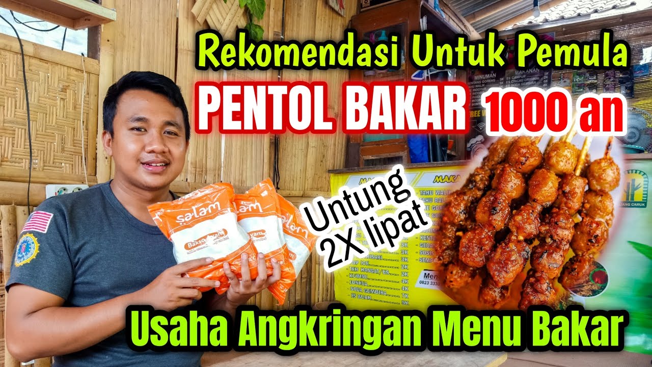 Bongkar Resep Pentol Bakar 1000an Untuk Menu Angkringan - YouTube