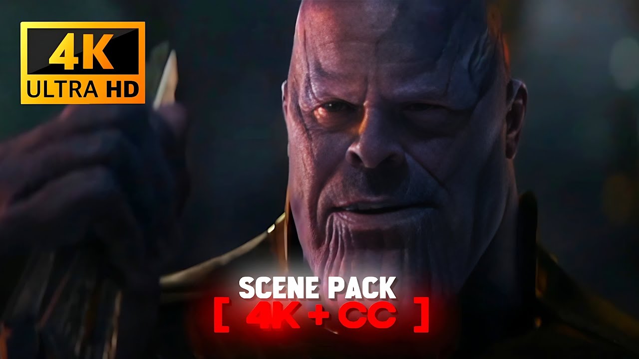 Thanos Scene Pack। Thanos 4k ScenePack With CC। Thanos 4k Twixtor ...