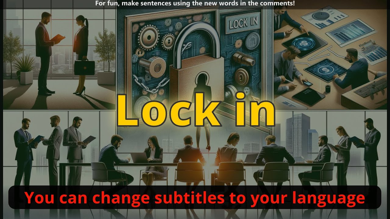 Lock in meaning with 5 examples - YouTube