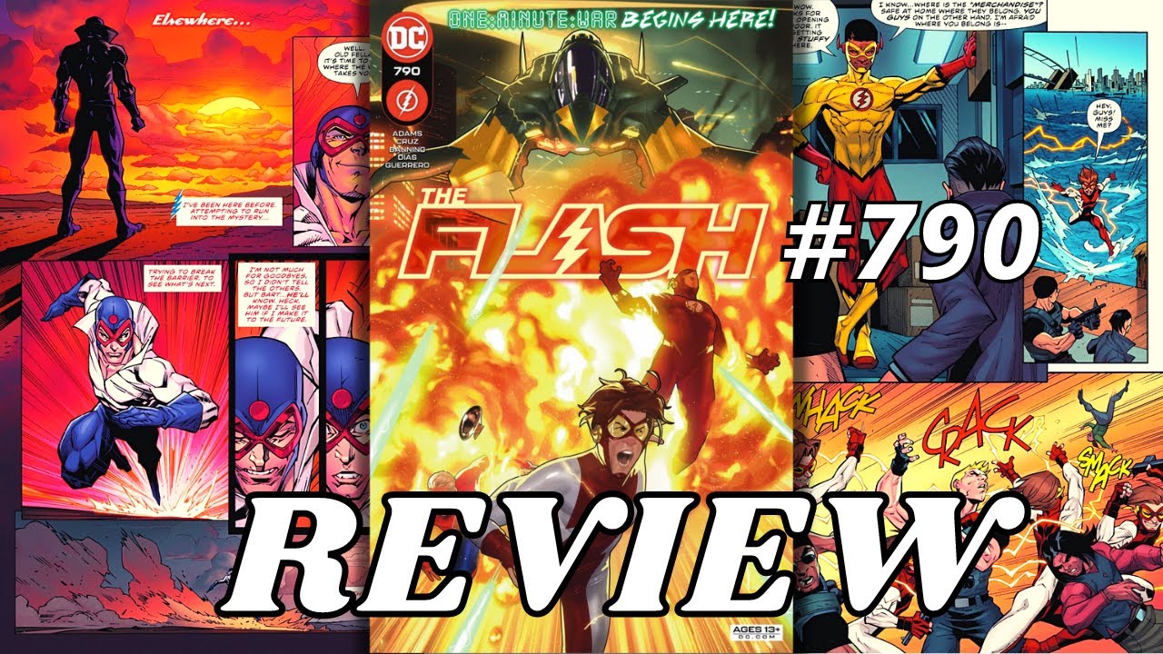 The FLASH issue #790 REVIEW | One Minute War BEGINS! - YouTube
