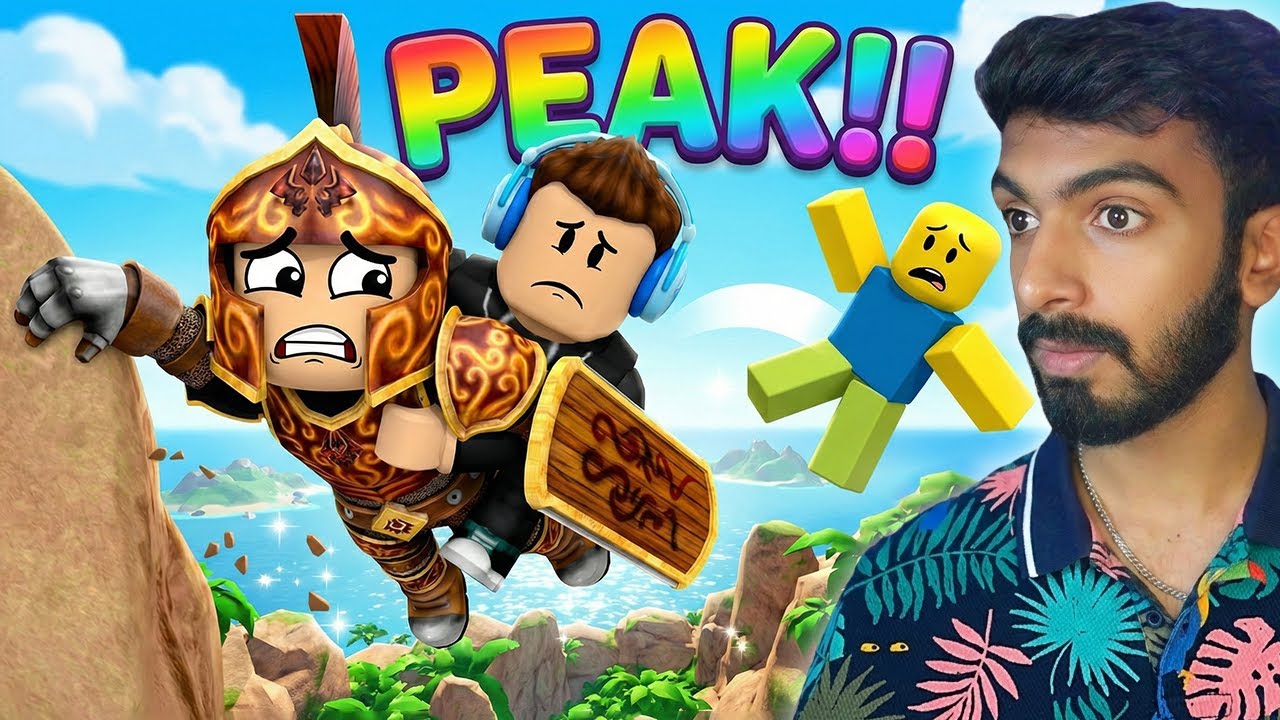 Climbing The Hardest Mountain 🤯 | Roblox Peak - YouTube