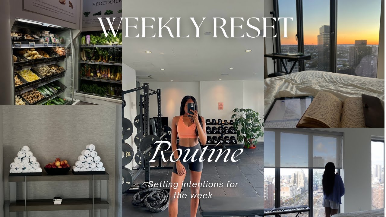 Sunday Reset Routine: Self Care and Healthy Habits For a Productive ...