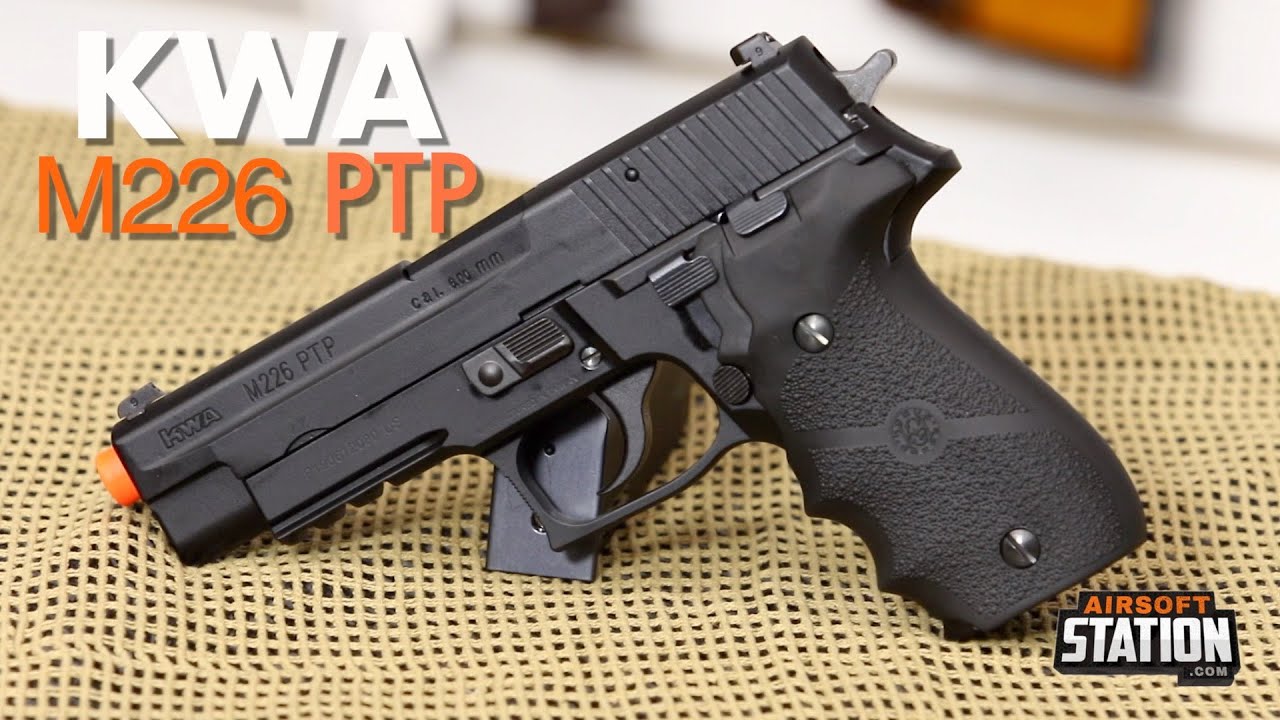 KWA M226 LE airsoft pistol. - YouTube