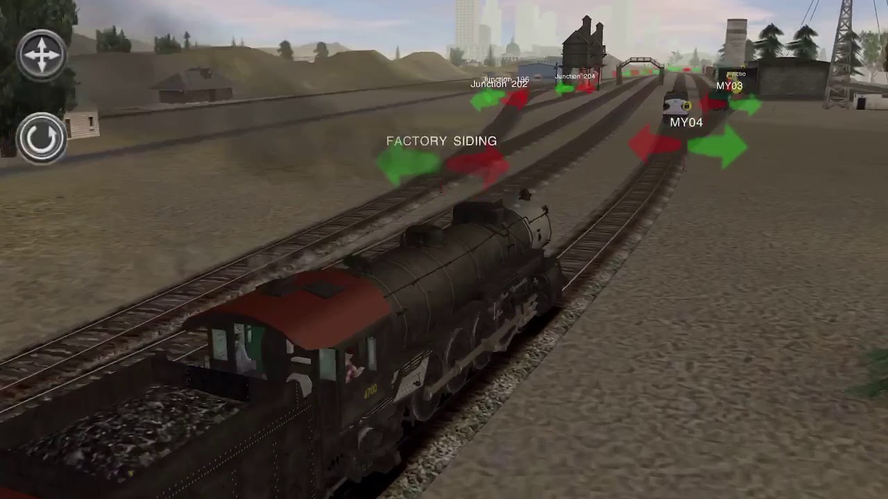 Trainz crash comedies: PA 4-8-2 crashes into a train - YouTube