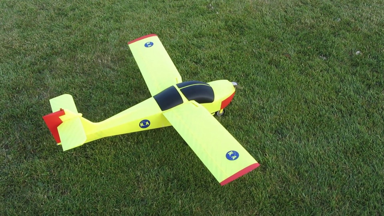 An evening flight with my Saab T17. - YouTube