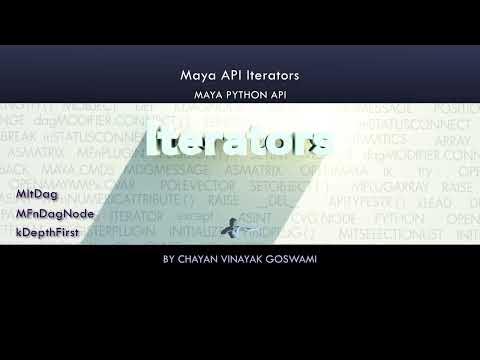 (Maya Python API) 07 - Iterators - YouTube