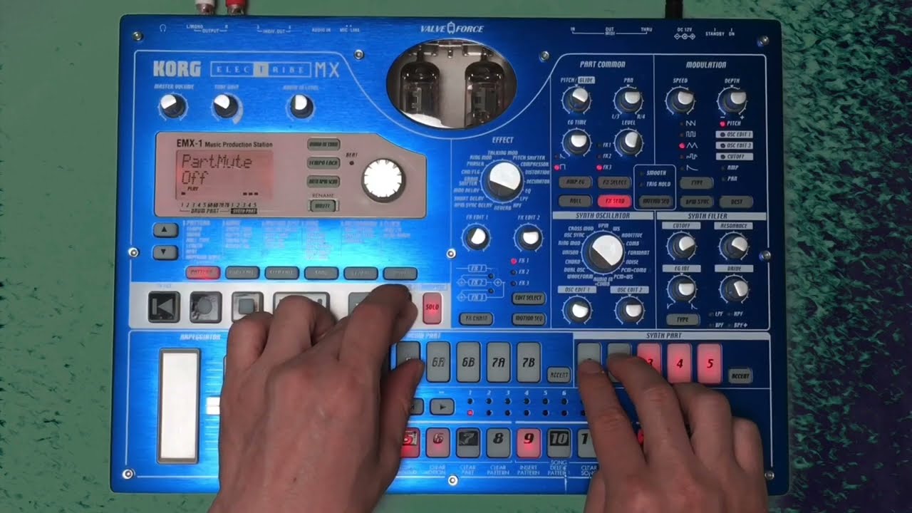 #094 Korg Electribe EMX-1 - YouTube