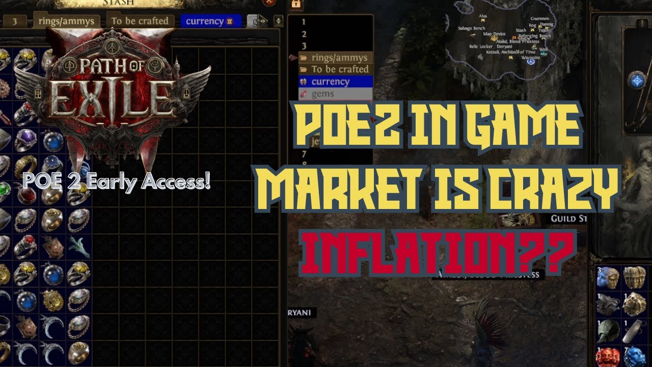 POE 2 Early Access - The in game market is going wild - more white ...