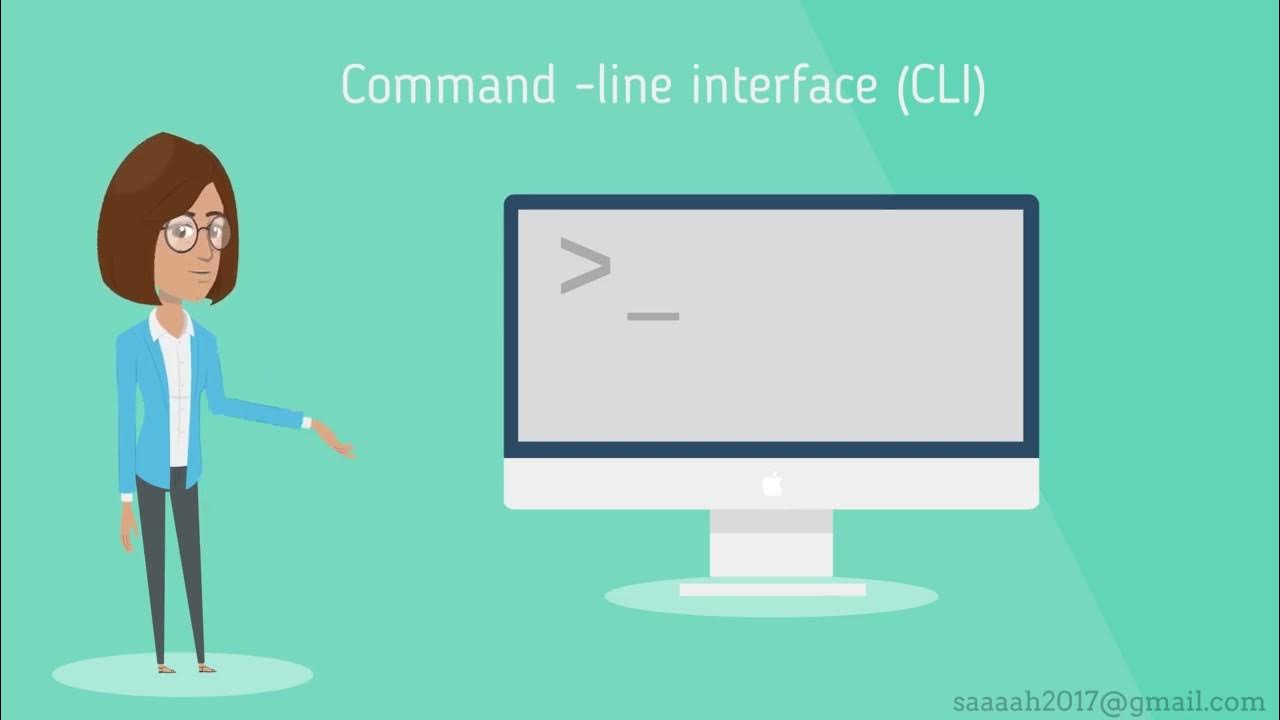 Explanation of the GUI & CLI graphic animation - YouTube
