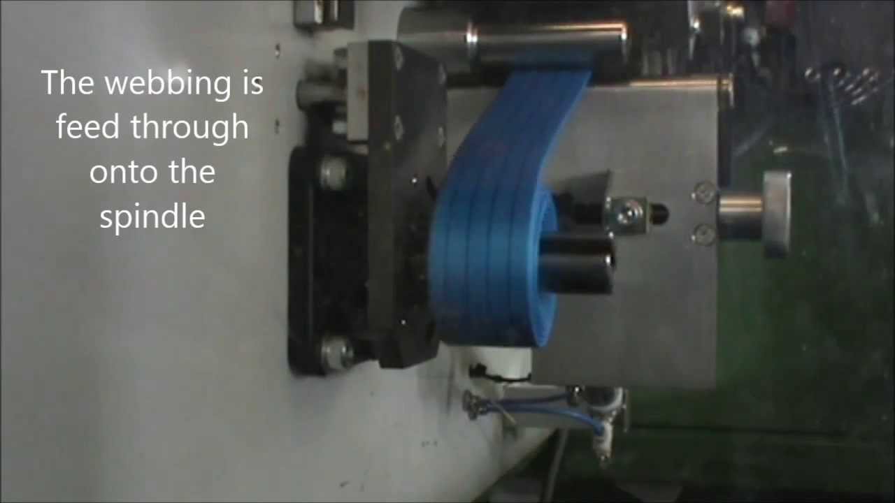 Polyester Webbing Ratchet Lashing Cutting and Reeling - YouTube