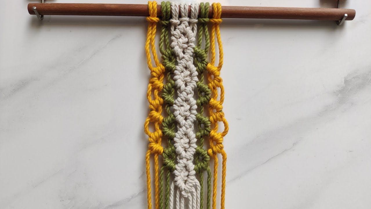 Beautiful Macrame Design | Macrame Design Tutorial | Easy Macrame ...