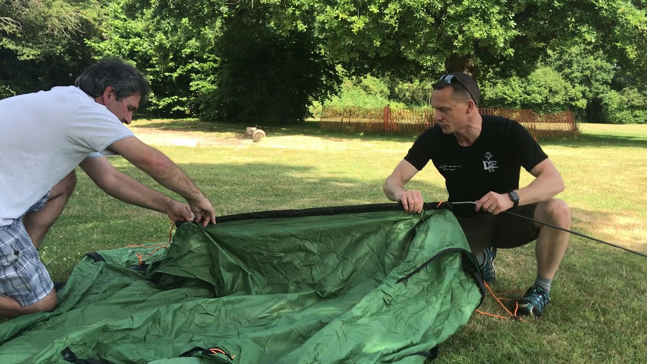 SBHS DofE Putting up a Silver tent - YouTube