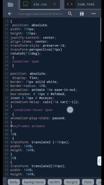 how to create css animation sticker in html - YouTube