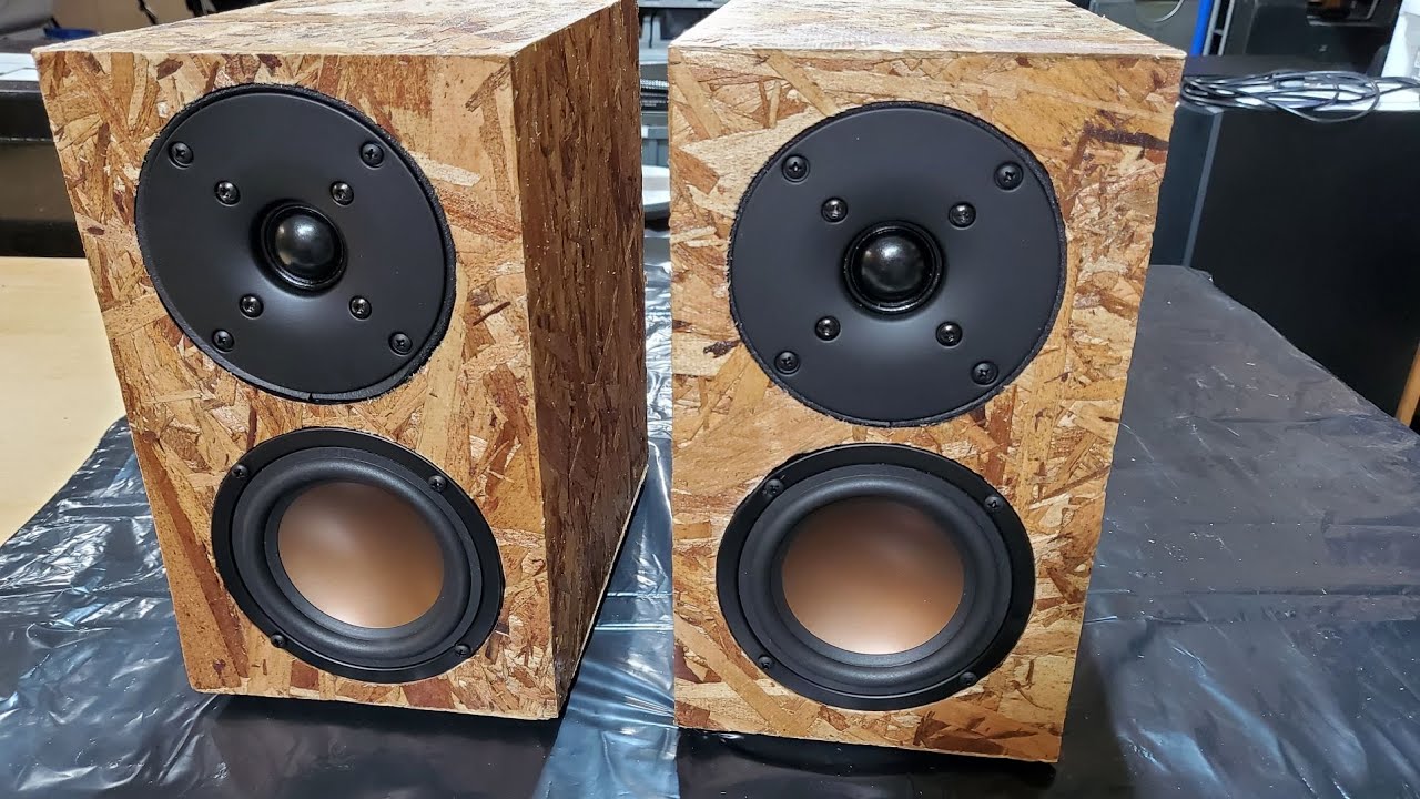 The Dynamites 2-way Speaker Build with Music Demos - YouTube