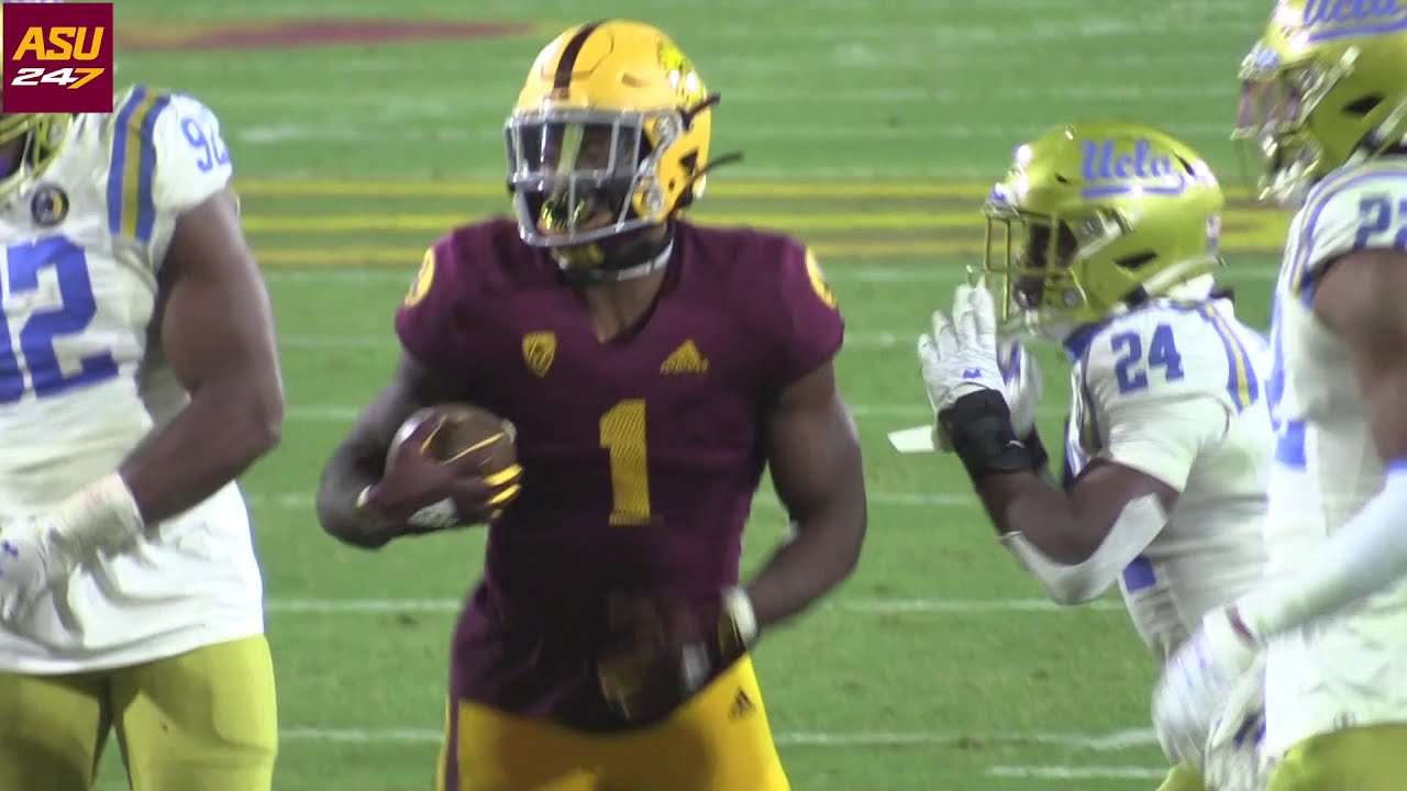 Highlight rushes from freshman RB DeaMonte Trayanum in 108-yard ...