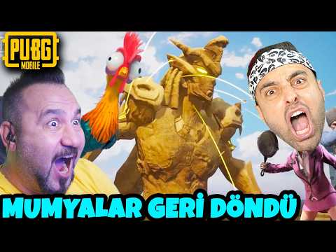 FİRAVUN BOSS GELDİ! ÜMİDİ İLE PUBG MOBİLE OYNUYORUZ