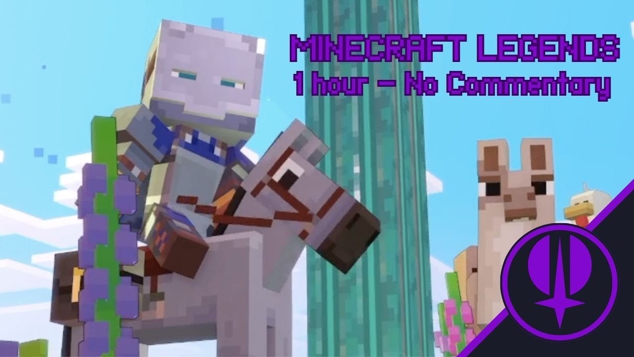 Minecraft Legends First Hour of Gameplay - No Commentary - YouTube