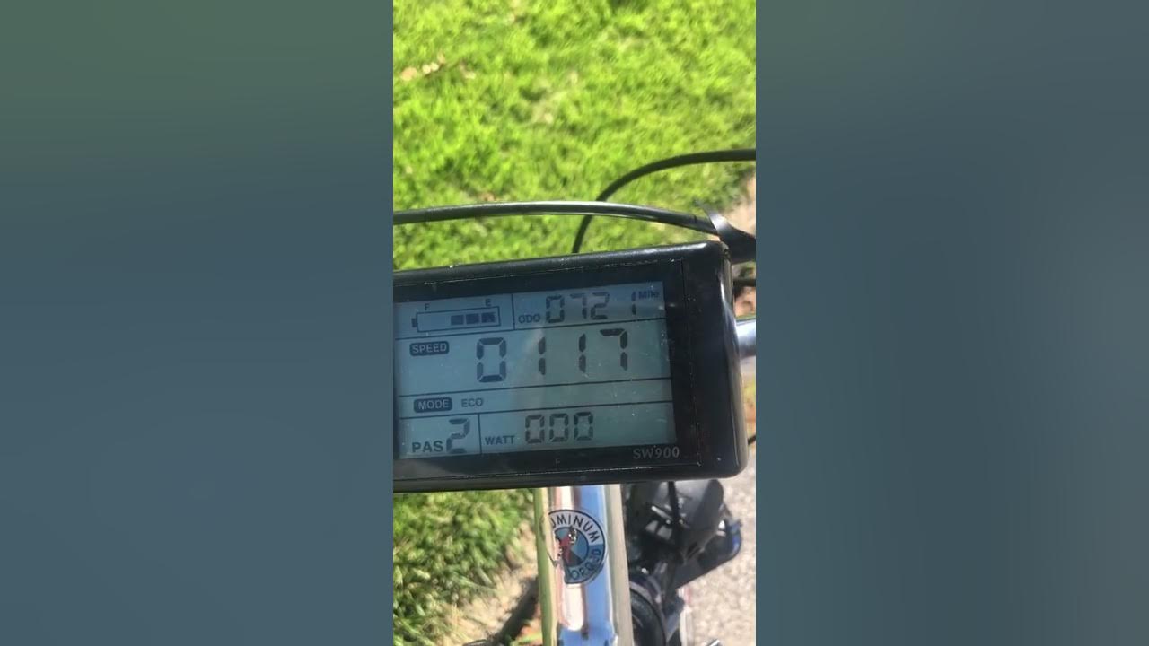 EBIKE SW900 LCD DISPLAY PROGRAMING UNDOCUMENTED FUNCTIONS - VOLTAGE ETC ...