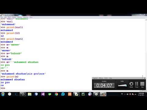 11-python and string part 2 - YouTube
