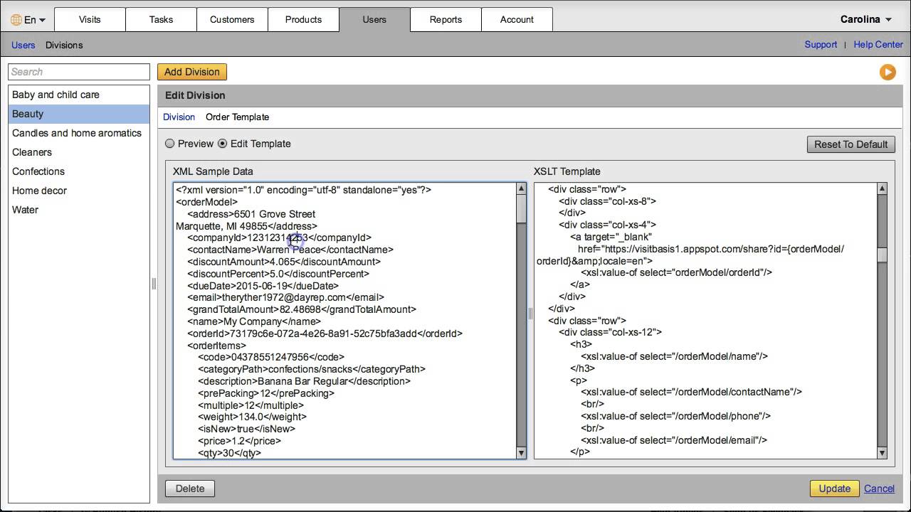 Mobile app for ordering. Field reps ordering software. - YouTube