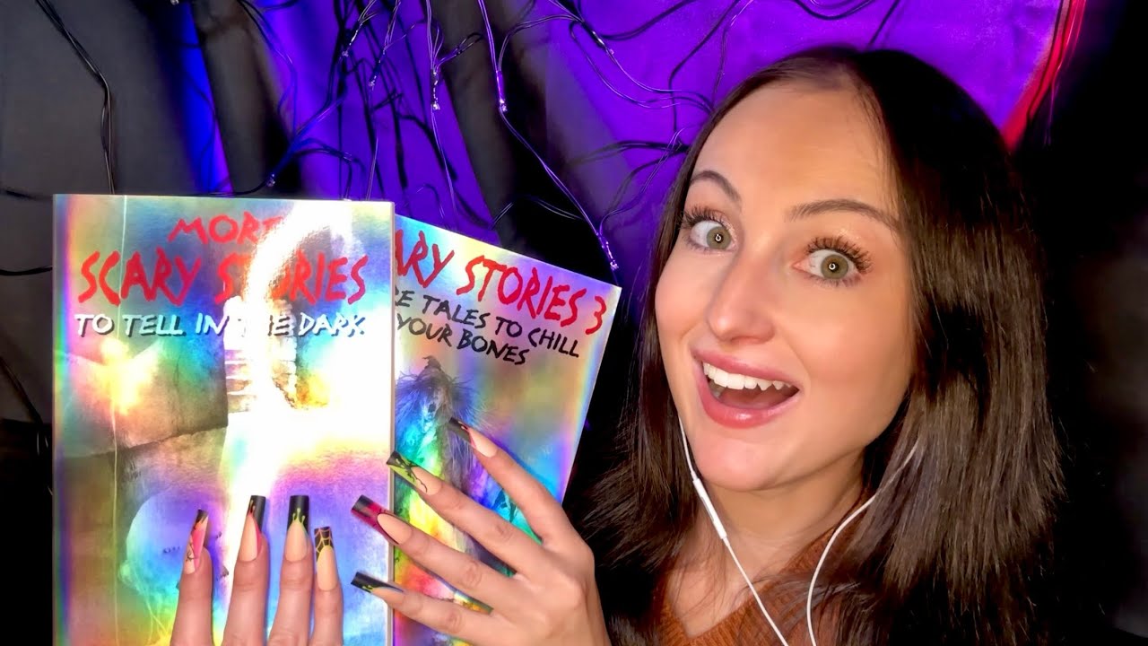 Reading More Scary Stories to Tell in the Dark 🎃 Storytime ASMR w ...