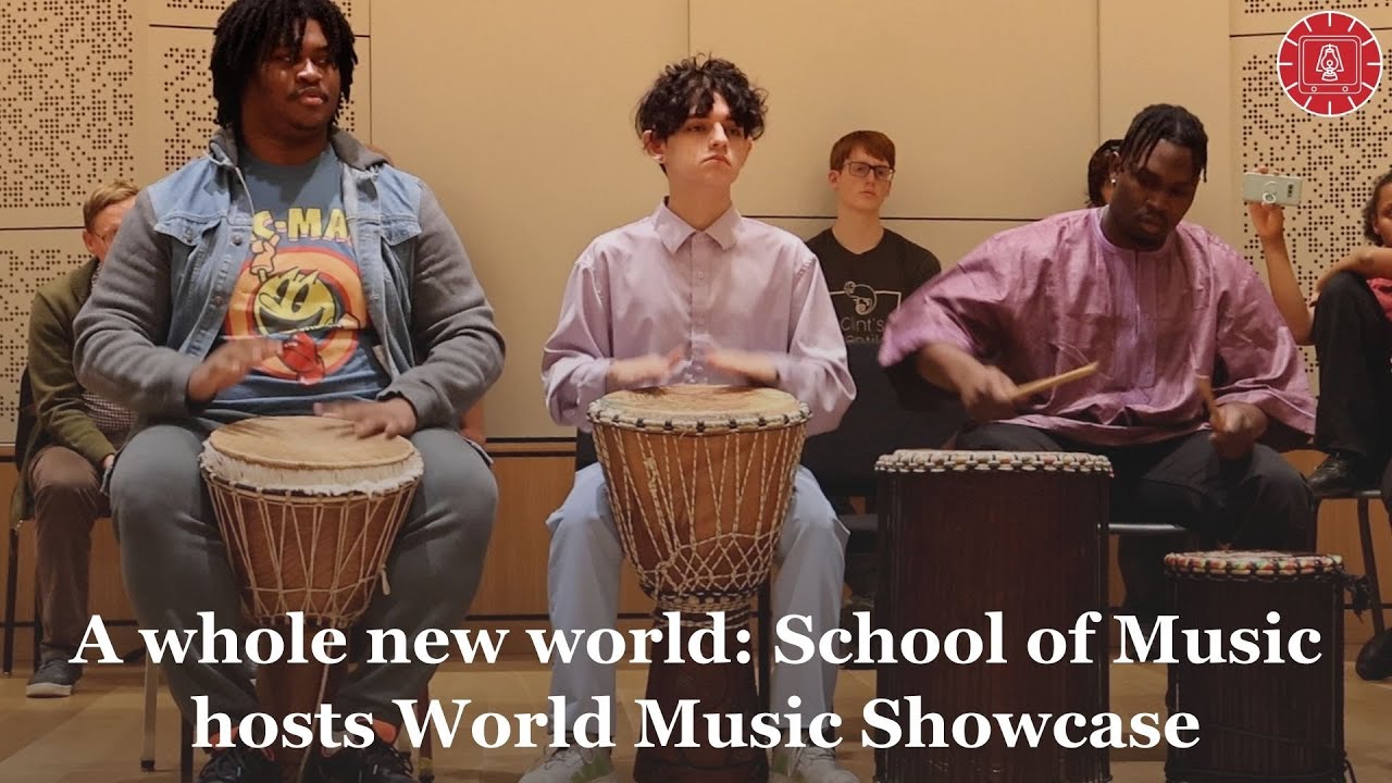 A whole new world: School of Music hosts World Music Showcase - YouTube
