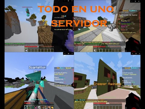 El mejor servidor de minecraft java (NO PREMIUN)con minijuegos/ jugando ...