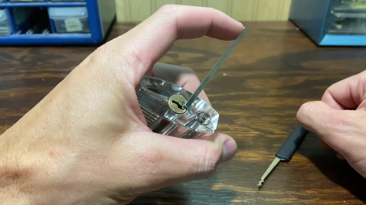 Lockpicking 101 - Basics on how to pick a lock - YouTube
