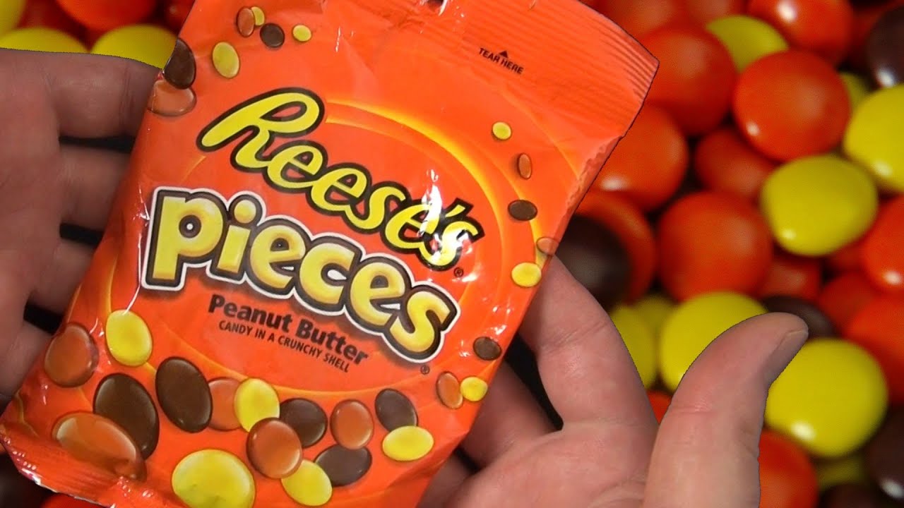 Reese's Pieces (Smarties mit Erdnußbutter) - YouTube