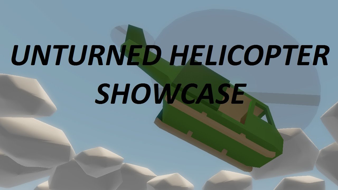 UNTURNED|HELICOPTER REVIEW!! - YouTube