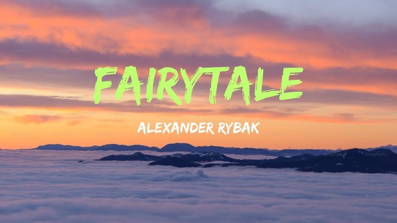 Alexander Rybak - Fairytale ( Lyrics Video ) - YouTube