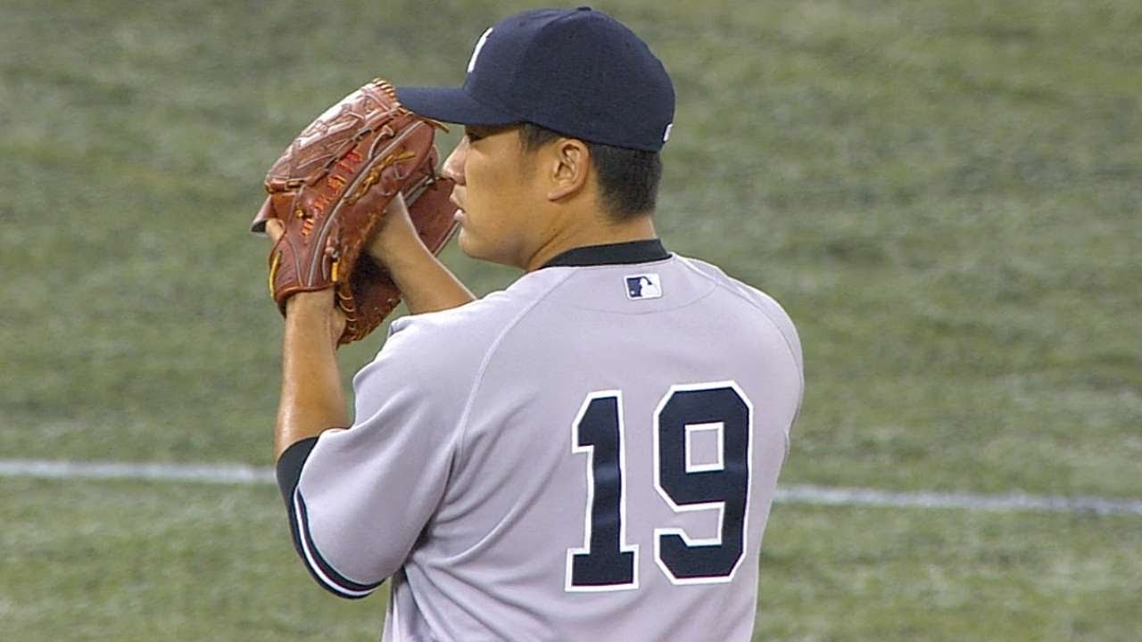 NYY@TOR: Tanaka fans eight over seven in MLB debut - YouTube